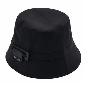SOLID HOMME Letter Detail Bucket Hat