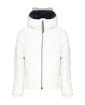 K-WAY Quilted Hooded Down Jacket
