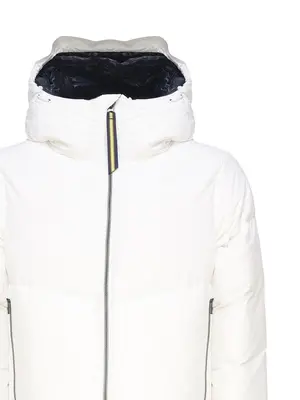 K-WAY Quilted Hooded Down Jacket