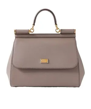 Dolce & Gabbana Sicily Top Handle Bag - Gray