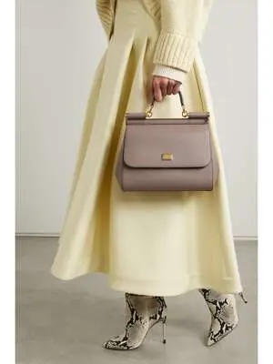 Dolce & Gabbana Sicily Top Handle Bag - Gray