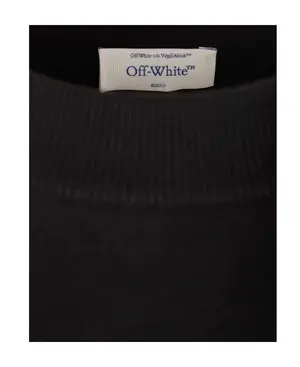 Off-White Crewneck Long-sleeved Jumper With 3d Arrow Embroidery