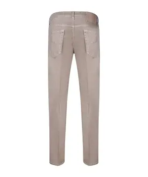 Jacob Cohen Logo Patch Straight-leg Trousers