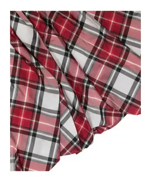 Monnalisa Tartan Taffeta Skirt