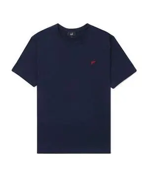 Dunhill Round Neck Embroidered T-shirt - No