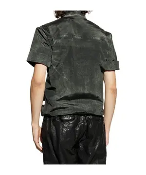 DIESEL® Denim-effect Short-sleeve Polo Shirt