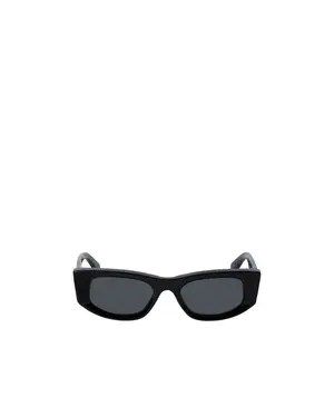 Off-White Matera Rectangle Frame Sunglasses - Black