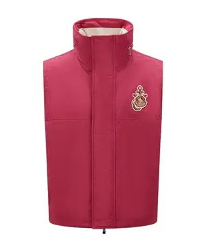 Moncler X Jw Anderson Logo Patch Sleeveless Jacket