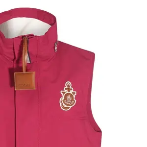 Moncler X Jw Anderson Logo Patch Sleeveless Jacket