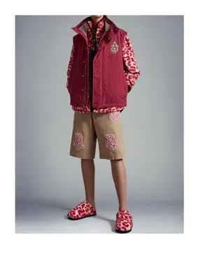 Moncler X Jw Anderson Logo Patch Sleeveless Jacket