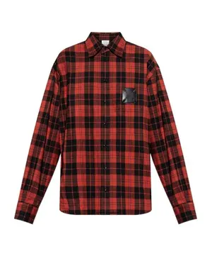 Vetements Checked Long-sleeved Shirt