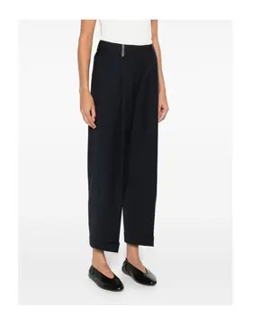 Peserico Belted Casual Trousers