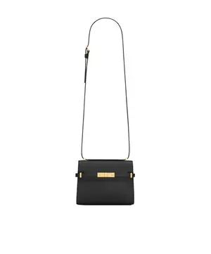 Saint Laurent Manhattan Mini Crossbody Bag - Black