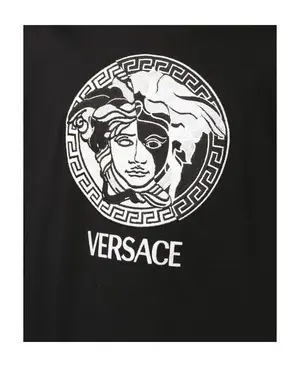 Versace Logo-print Cotton T-shirt