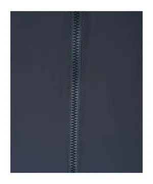 Herno Logo Printed Lightweight Zip-up Jacket - Navy