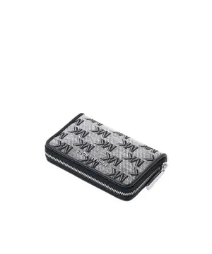 Michael Kors Logo-plaque Zip-fastening Wallet - Black
