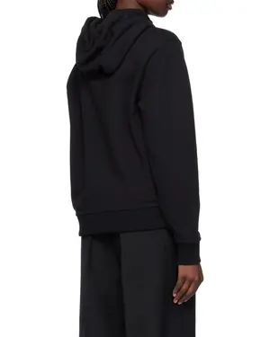 Burberry Logo Printed Drawstring Hoodie