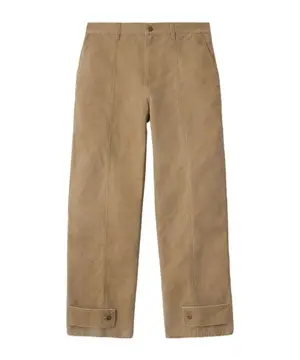 Burberry Logo Embroidered Straight-leg Trousers - Walrus