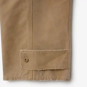 Burberry Logo Embroidered Straight-leg Trousers - Walrus