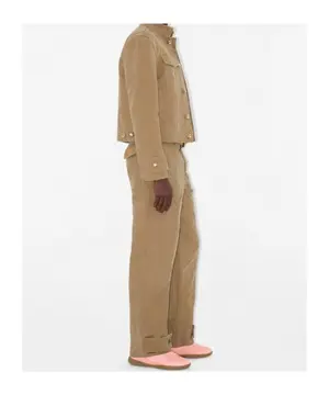 Burberry Logo Embroidered Straight-leg Trousers - Walrus