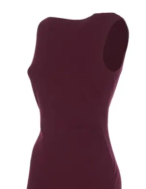 Solace London Imogen Sleeveless Maxi Dress With Vent Detail