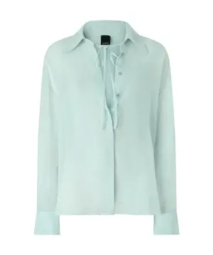 Pinko Sheer Long Sleeve Shirt