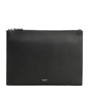 TOM FORD Zip-fastening Clutch Bag - Black