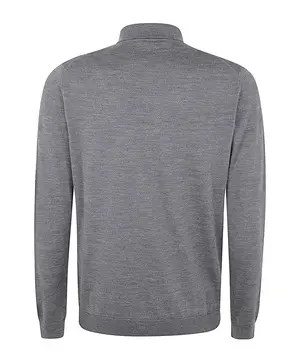 NUUR Long-sleeved Polo Sweater