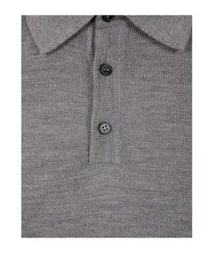 NUUR Long-sleeved Polo Sweater