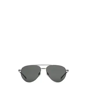 Gucci Aviator Frame Sunglasses - Gray