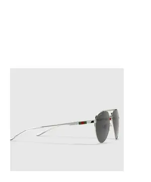 Gucci Aviator Frame Sunglasses - Gray