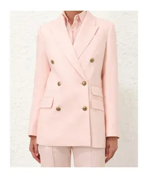 Zimmermann Crush Double Breasted Jacket