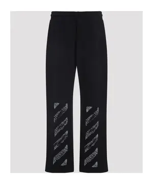 Off-White Logo Embroidered Drawstring Pants