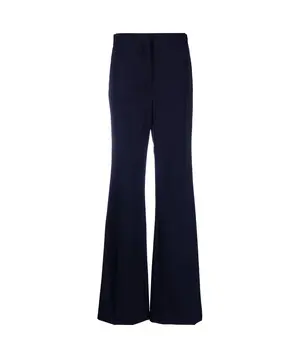 Stella McCartney High Waist Flared Trousers - Black