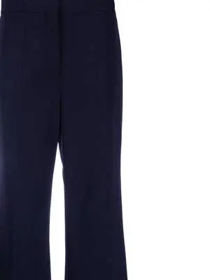 Stella McCartney High Waist Flared Trousers - Black