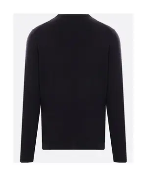 ZANONE Crew Neck Knitted Jumper - Black