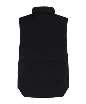 Canada Goose Sleeveless Quilted Vest With Logo Patch - Black