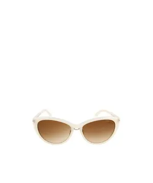 TOM FORD Oval Sunglasses - Brown