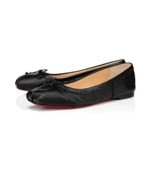 CHRISTIAN LOUBOUTIN Mamadrague Ballet Flats - Black