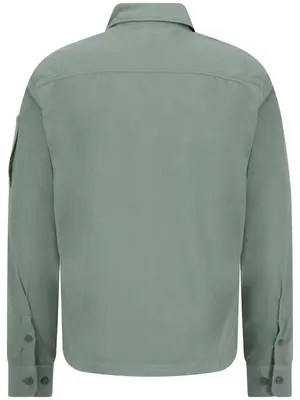 C.P. COMPANY Zipped Overshirt Jacket - Gray