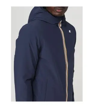 K-WAY Long Sleeve Hooded Reversible Zip-up Jacket