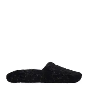 Versace Round Toe Flat Slippers