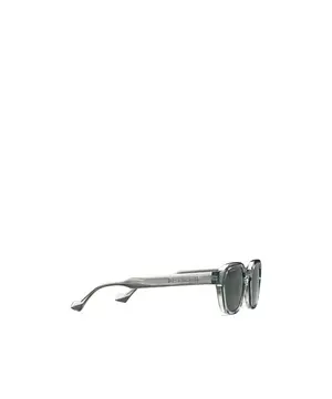 Gucci Oval Frame Sunglasses - Gray