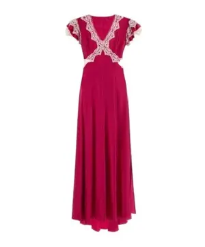 Alberta Ferretti Short Sleeve Evening Dresses