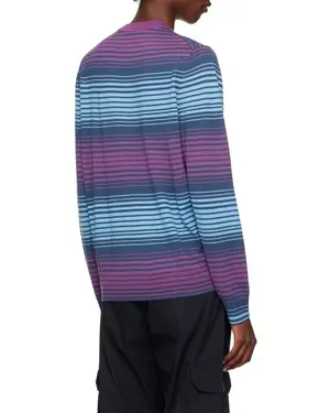 Paul Smith Striped Crewneck Jumper - Blue