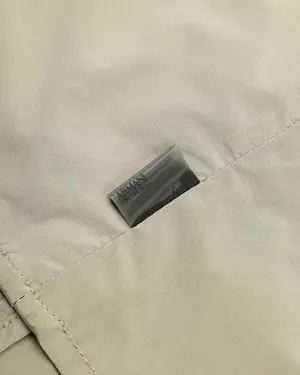 Emporio Armani Zipper Detail Jacket - Nude