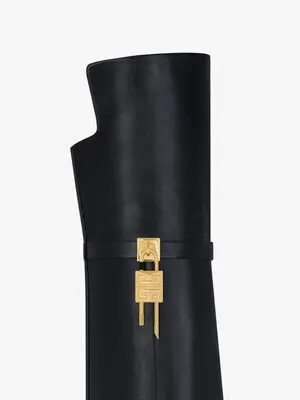 Givenchy Shark Lock Stiletto Over-the-knee Boots