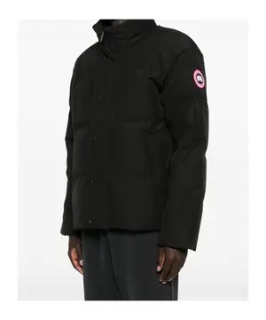 Canada Goose Bayview Down Jacket With Logo Patch