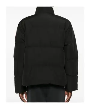 Canada Goose Bayview Down Jacket With Logo Patch