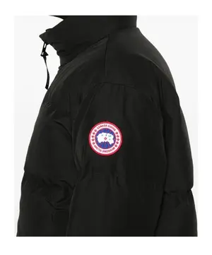 Canada Goose Bayview Down Jacket With Logo Patch